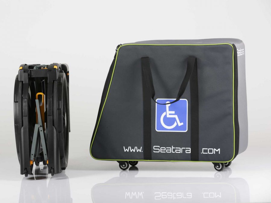 Louer fauteuil d'aisance pliant handicapé et pmr - Chaise WheelAble